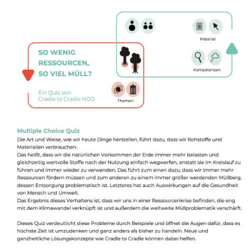 Our educational work - C2C NGO